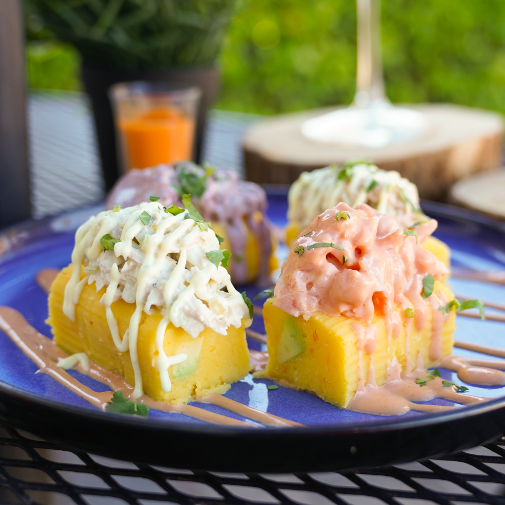 Causas Sampler – Mares Peruvian Restaurant